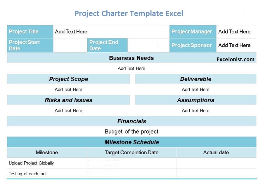 5 Project Charter Examples Word Excel Templates Proje Vrogue co