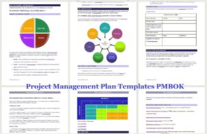 Project Management Plan Templates PMBOK - Excelonist